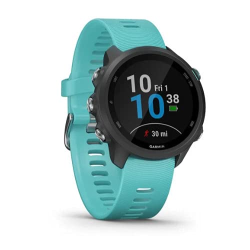 Garmin Forerunner 245 Music, GPS Running Smartwatch with Music and Advanced Dynamics, Aqua