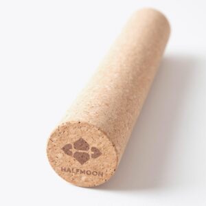 halfmoon natural cork massage roller (natural cork)