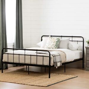 south shore versa metal complete bed-full-black