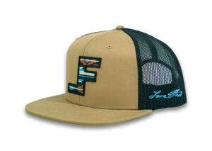 lane frost men's roundup southwestern logo ball cap tan one size