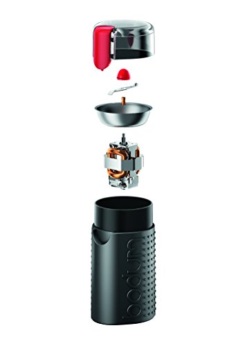 Bodum Bistro Electric Blade Coffee Grinder, Brushed Stainless Steel