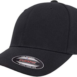 Flexfit mens Pro-formance Cap, Black, Large-X-Large US