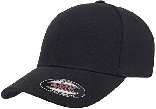 Flexfit mens Pro-formance Cap, Black, Large-X-Large US