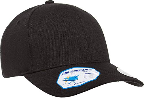 Flexfit mens Pro-formance Cap, Black, Large-X-Large US