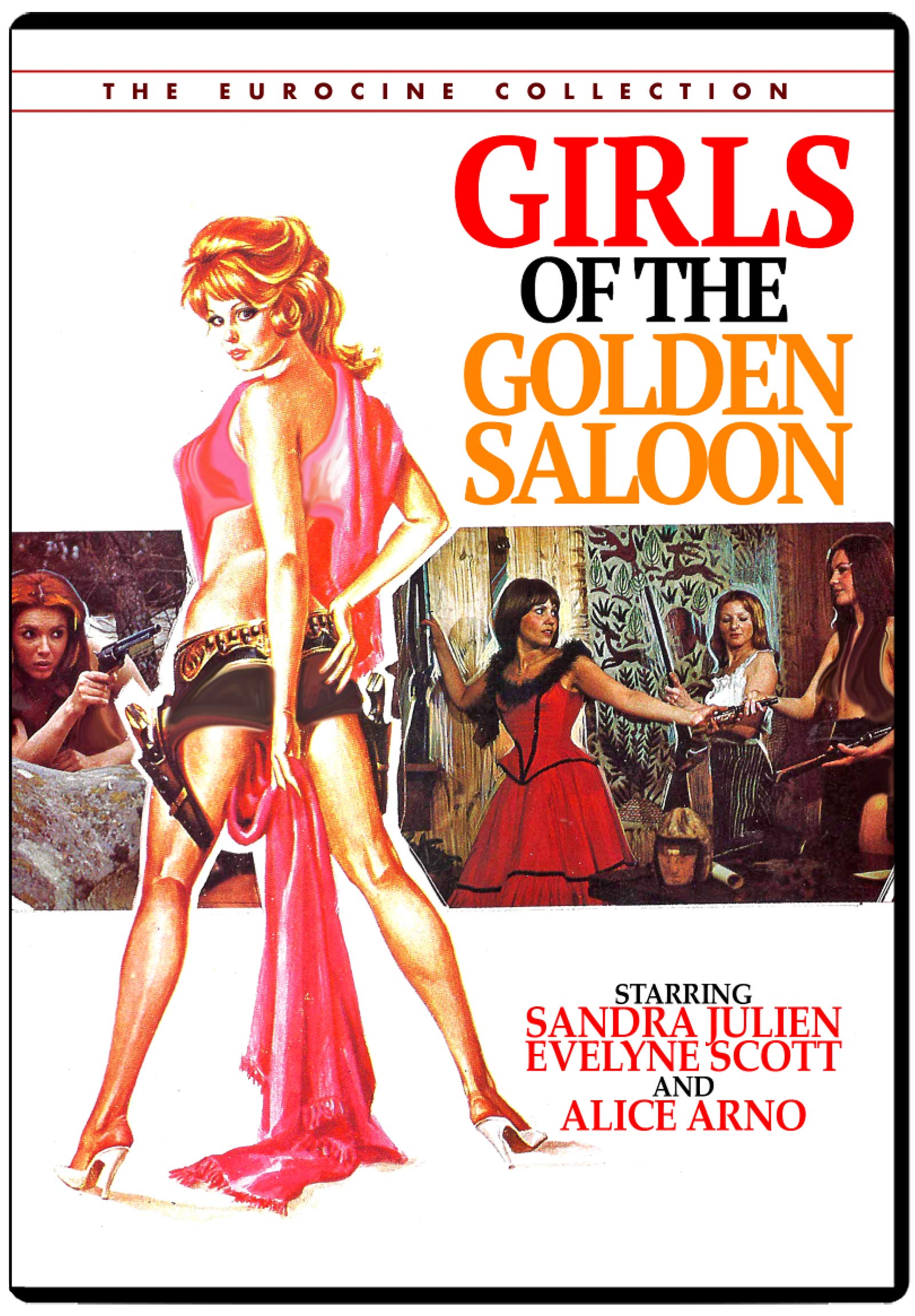 Girls Of The Golden Saloon [DVD]