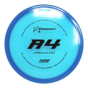 prodigy disc 400 a4 approach disc | slightly overstable disc golf approach disc | great grip in all conditions | perfect for short approach shots | (colors may vary) (170-174g)