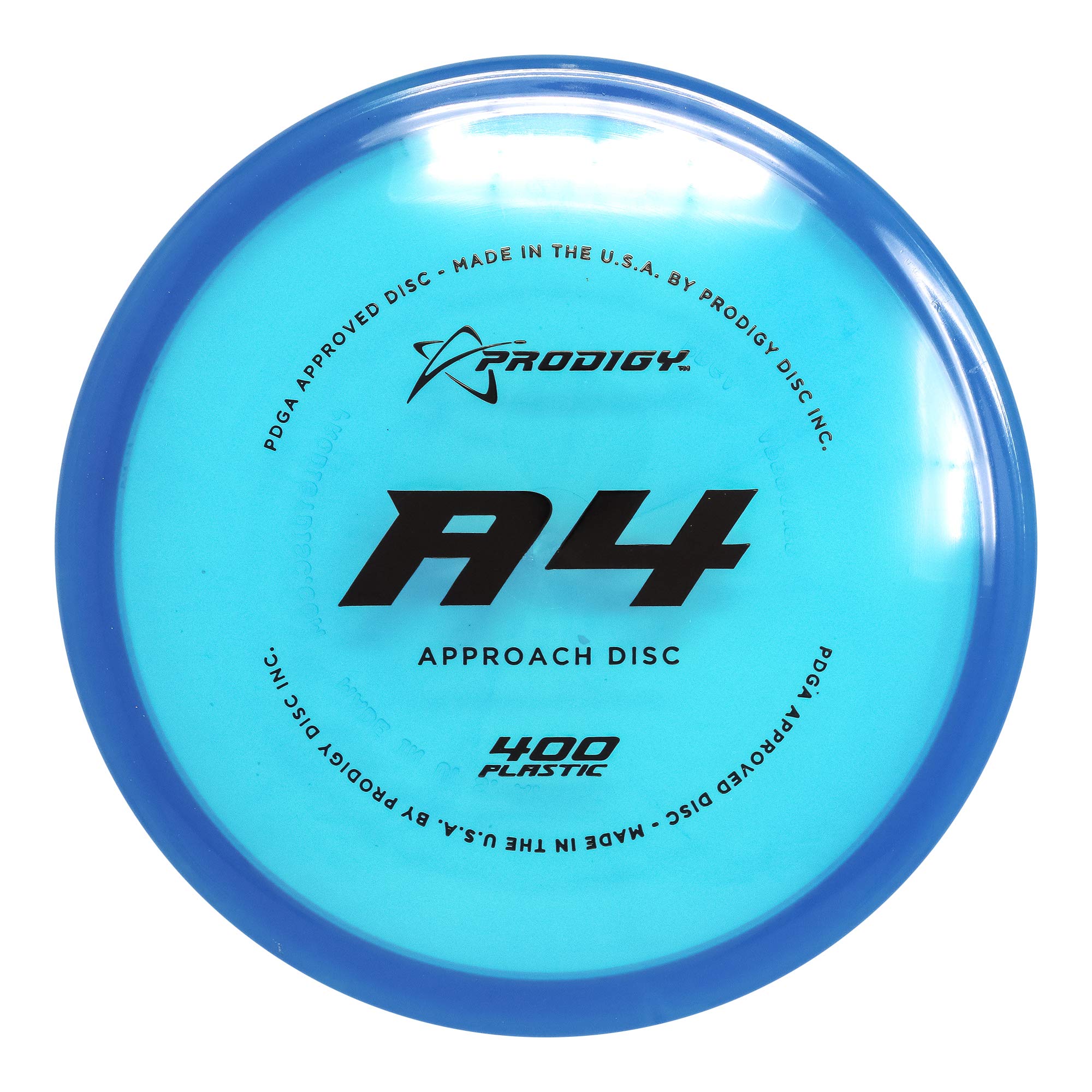 Prodigy Disc 400 A4 Approach Disc | Slightly Overstable Disc Golf Approach Disc | Great Grip in All Conditions | Perfect for Short Approach Shots | (Colors May Vary) (170-174g)