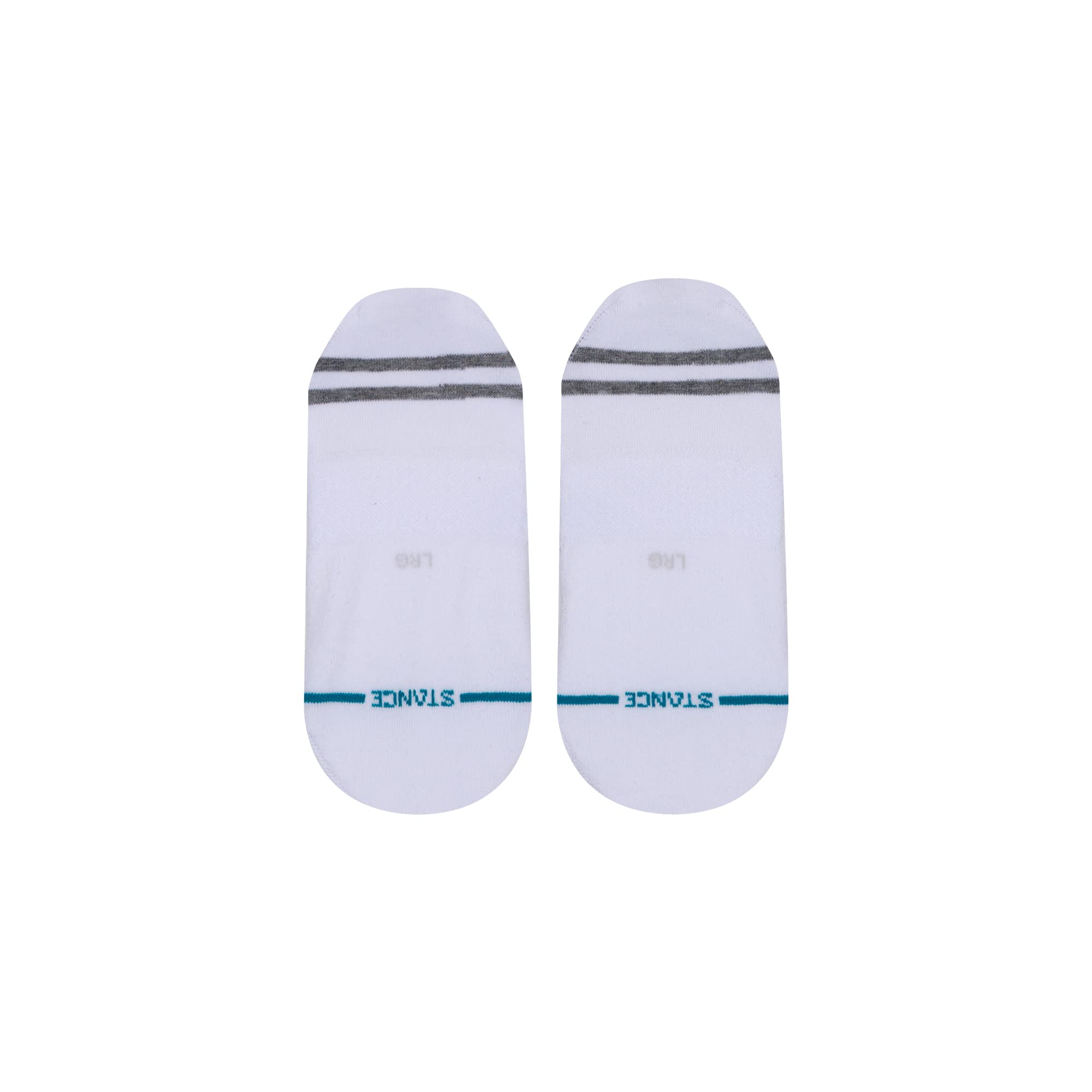 Stance No Show Gamut 2 Socks (Large, White)