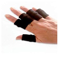 finger sleeves, compression brace to relieve swelling, arthritis pain, trigger finger, post operative care, protect against sports injury