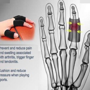 Finger Sleeves, Compression Brace to Relieve Swelling, Arthritis Pain, Trigger Finger, Post Operative Care, Protect Against Sports Injury