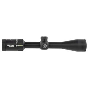 Sig Sauer SOW33204 Whiskey3 Riflescope, 3-9X40mm, 1 in, Sfp, Black