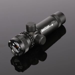 Pinty Rifle Scope 4-16x50, Illuminated Optics, Green Laser, Red-Coating Reflex Mini Sight