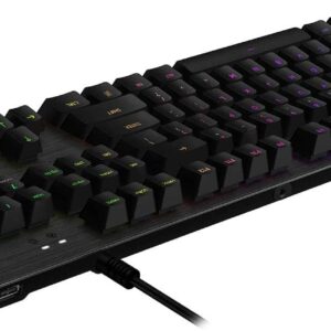 Logitech G512 CARBON LIGHTSYNC RGB Mechanical Gaming Keyboard with GX Brown switches - Tactile