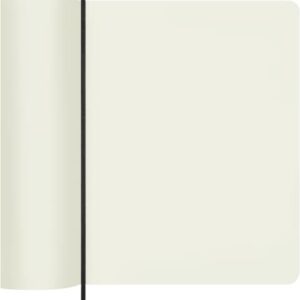 Moleskine Classic Notebook, Soft Cover, XXL (8.5" x 11") Plain/Blank, Black, 192 Pages