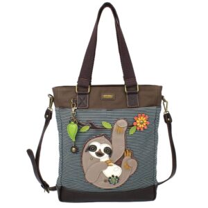 chala handbags sloth work tote shoulder bag - sloth lover collector