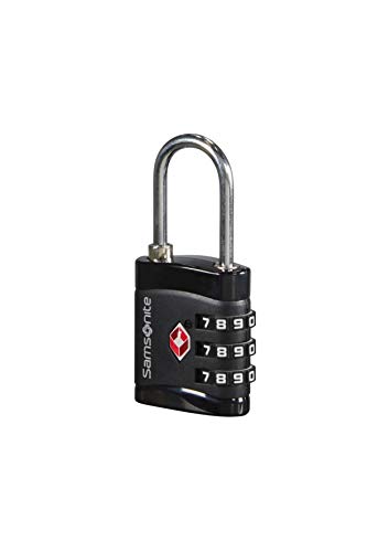 Samsonite Global Ta Luggage Lock, 7 Centimeters, Black, 7 centimeters, Luggage Lock