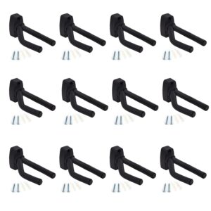 tosnail 12 pack wall mount guitar hangers hooks holders