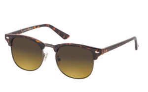 eagle eyes palmer polarized sunglasses - semi rimless frame - tortoise