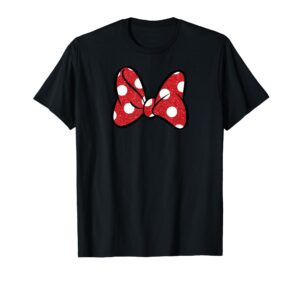 disney minnie mouse big bow t-shirt