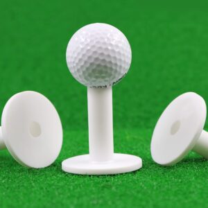 CHAMPKEY Premium Rubber Golf Tees | Excellent Durability and Stability Rubber Tees | for Golf Hitting Mats and Outdoor Training