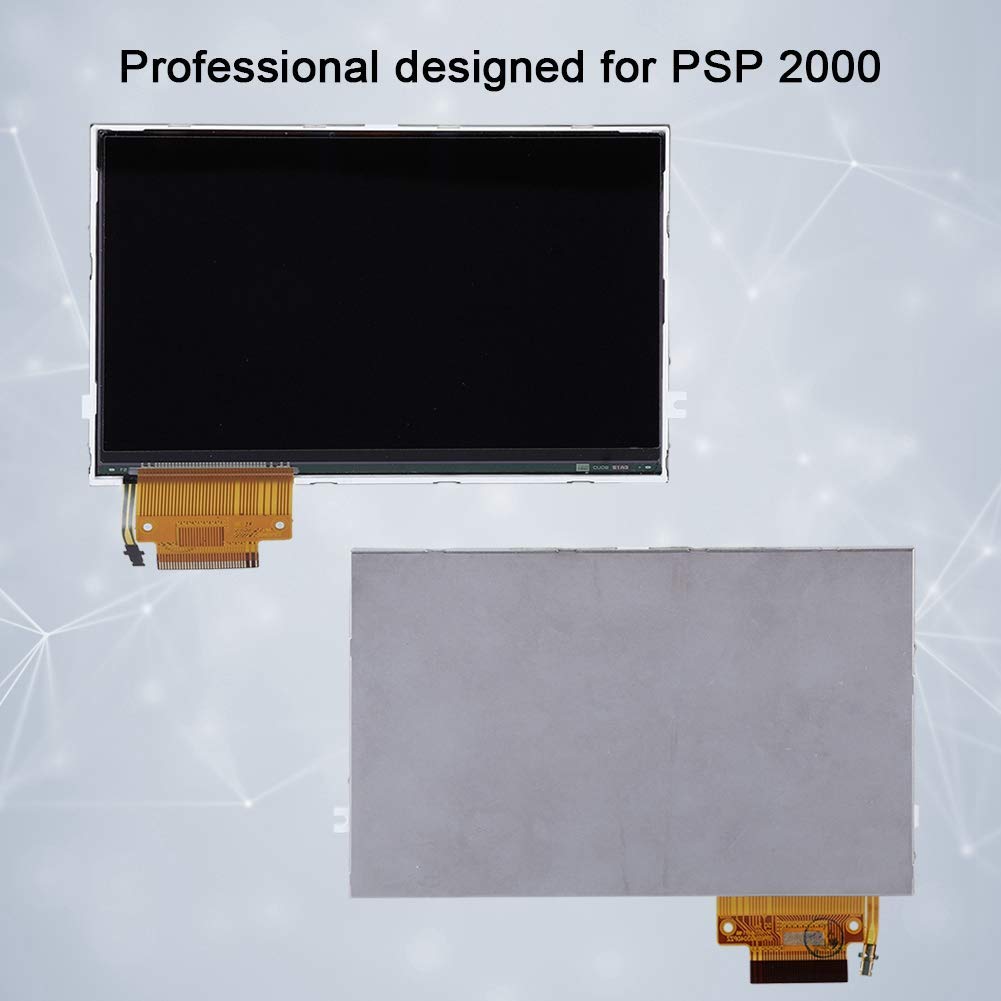 PSP Display,LCD Backlit Display,Professional and Accurate,Suitable for LCD Screen Parts of PSP 2000 2001 2002 2003 2004 Console