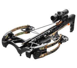 mission archery sub-1 lite 335fps rt edge camo crossbow with pro package #xk037