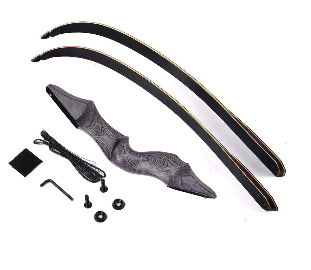 Obert Archery Takedown Recurve Bow 60inch 30lbs,35lbs,40lbs,45lbs,50lbs,55lbs,60bs Traditional Hunting Bows Target Shooting Practice for Right Hand (35.00)