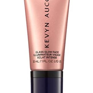 Kevyn Aucoin Glass Glow Face, Prism Rose: Multi-purpose universal dewy highlighter for face and body. Creates glowing youthful-looking hydrated skin with a glassy complexion. Makeup artist go to.