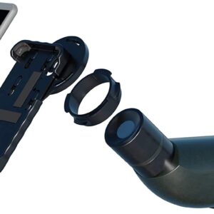 Phone Skope Complete Digiscoping Kit, Compatible with iPhones OR Samsung, Includes PhoneCase + Eyepiece Adapter + Lens Cloth