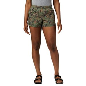 columbia women's sandy river ii printed short, breathable, sun protection shorts, cypress camo print, medium x 3