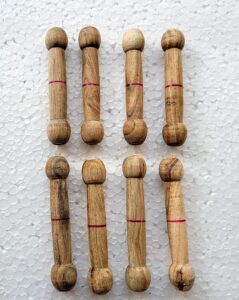 tabla bayan gatte 8 pieces wooden professional standard quality pegs