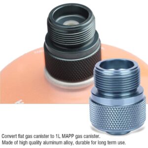 Gas Stove Adapter, Outdoor Equipment Camping Cooking Picnic Barbecue Gas Canister Adapter Convertor Valve