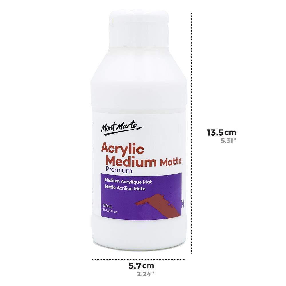 Mont Marte Acrylic Medium - Matt 250ml