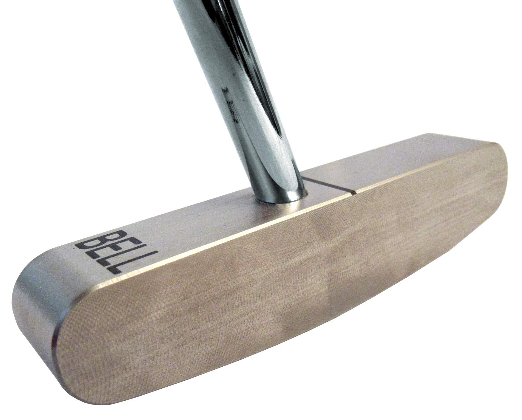 Bell Putters 2 Way Golf Putter 400g Toe Balanced with Winn Jumbo/Oversize Putter Grip and 35" Shaft