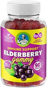 dr. moritz elderberry gummies for kids and toddlers (elderberry gummies (kids & adults) - 90 count)