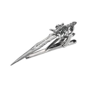 yoursfs creative men tie clip funny tie pin silver sword unique present brand brand tie adult