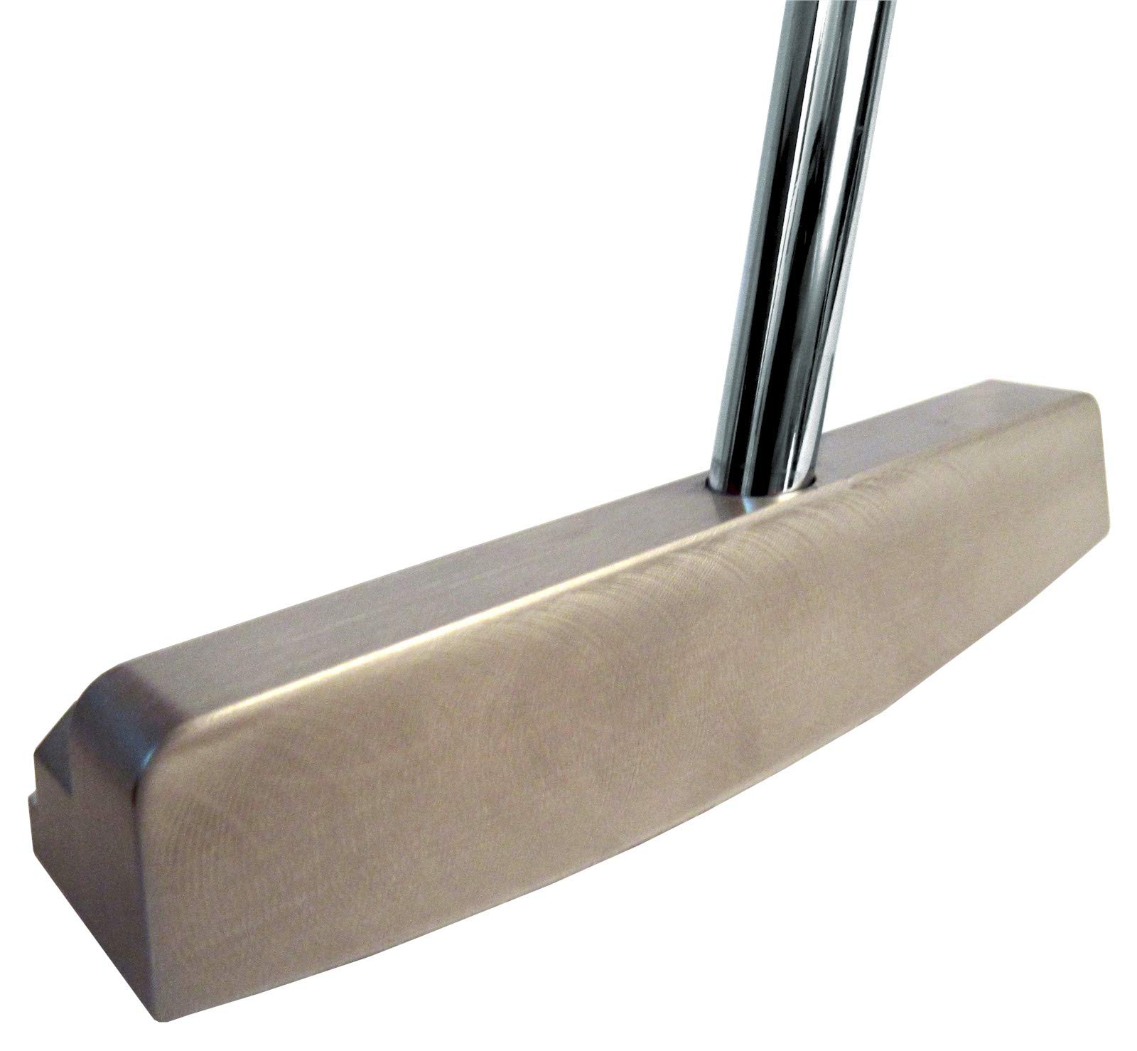 Bell Putters Non/No Offset Golf Putter 360g Polish Chrome Finish Right-Handed/RH with Winn Standard Putter Grip and 34" Shaft