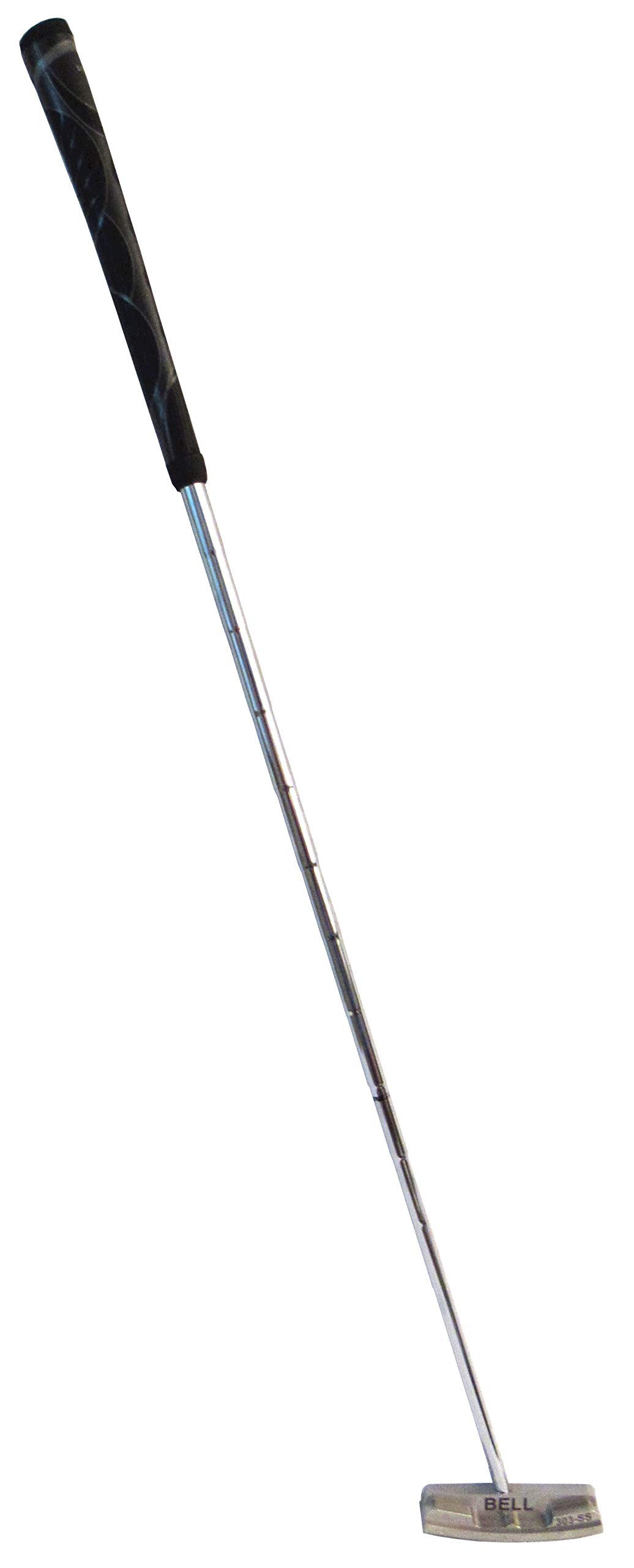 Bell Putters Non/No Offset Golf Putter 360g Polish Chrome Finish Right-Handed/RH with Winn Standard Putter Grip and 34" Shaft