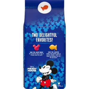 PEPPERIDGE FARM Disney Mickey Mouse Cheddar Crackers, Snack Crackers, 6.6 oz bag