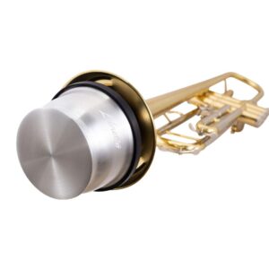 Libretto Trumpet Mute, AC011-6, Cup Mute, All Aluminum, Adjustable Volume, Excellent For Stage Performance & Practice Purpose