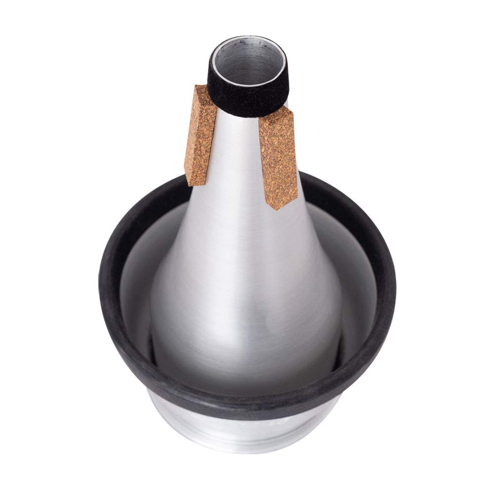 Libretto Trumpet Mute, AC011-6, Cup Mute, All Aluminum, Adjustable Volume, Excellent For Stage Performance & Practice Purpose