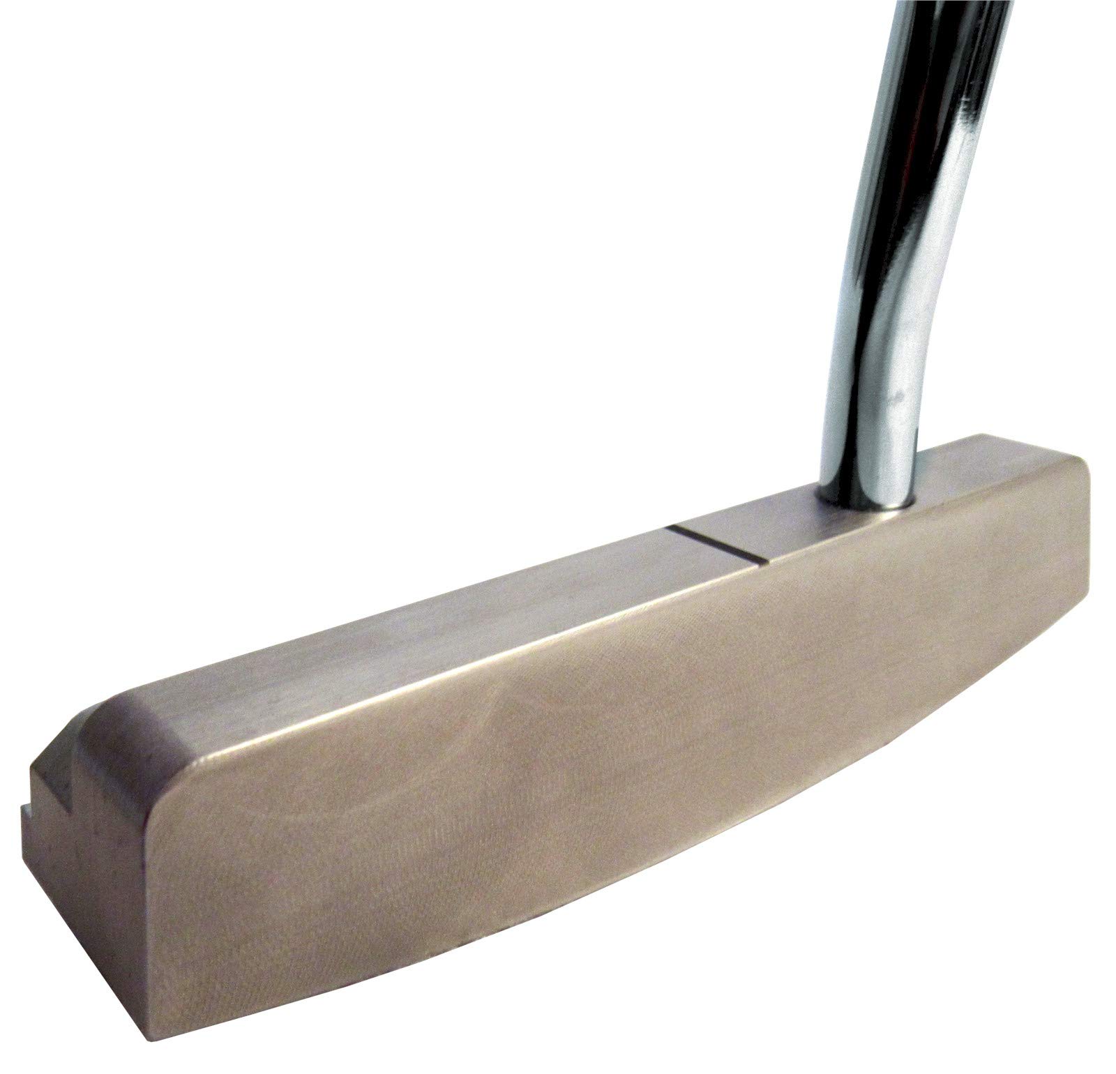 Bell Putters Half Offset Golf Putter 360g Polish Chrome Finish Right-Handed/RH with Winn Jumbo/Oversize Putter Grip and 34" Shaft