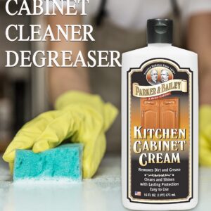 Parker and Bailey Kitchen Cabinet Cream-Wood Cleaner-Grease Remover 16 oz (1)