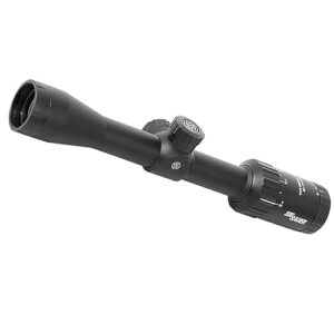 Sig Sauer SOW32201 Whiskey3 Riflescope, 2-7x32mm, 1 in, Sfp, Black, One Size