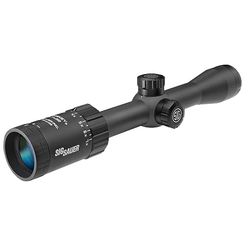 Sig Sauer SOW32201 Whiskey3 Riflescope, 2-7x32mm, 1 in, Sfp, Black, One Size