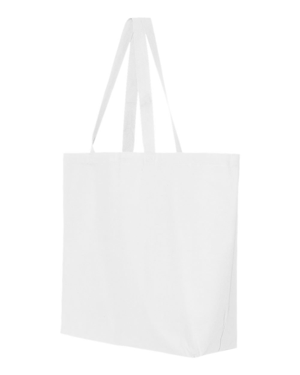 Classy Bride Personalized Tote Bag - White and Glitter Gold (White)