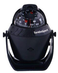 boat compass dash mount flush - boating compass dashboard suction - navigation marine compass boats surface mount - illuminated dashboard compass ship - electronic sea compass suction cup (black)