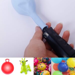 Hand Air Pump for Balls, Yoga Ball, Horse Hopper, Unicorn Bouncer, Balloon, Gym Ball, Inflatable Bouncing Horse, Two-Way Hand Pump, Yellow