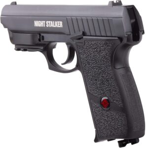 Crosman PFM520 Night Stalker CO2-Powered Air Pistol With Red Laser Sight (Class II <1 mW)