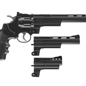 Crosman CR44TTKT Triple Threat CO2-Powered Semi-Auto Dual Ammo Air Revolver